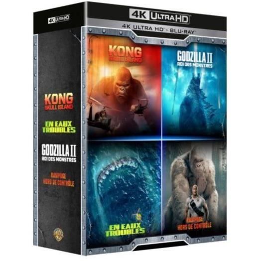 Wbs Coffret 4 Films Blu-ray 4K Ultra HD - 5051889674283 - Cdiscount DVD