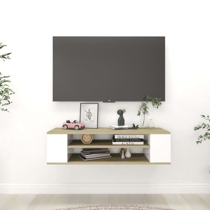 9013•NEW•Meuble TV suspendu Armoire TV murale|Meuble Television moderne ...