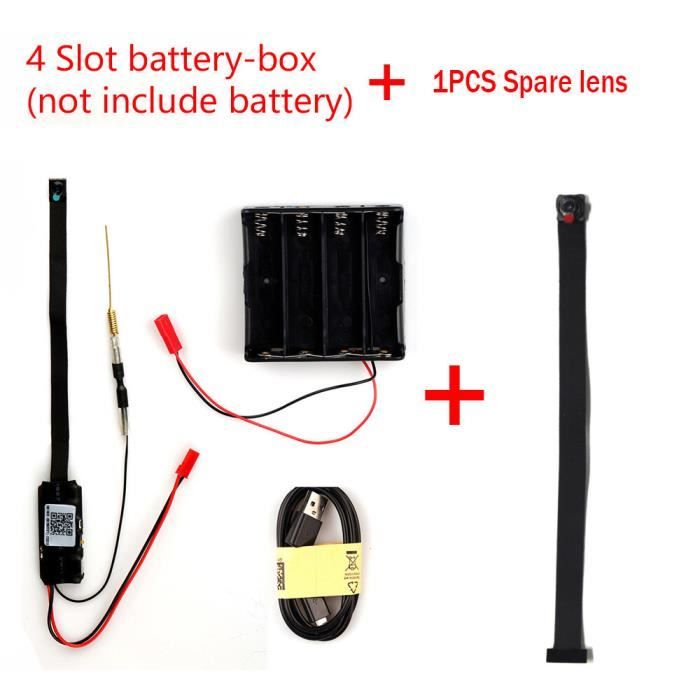 Caméra miniature,Mini caméra IP P2P Full HD 1080P, Micro caméscope ...