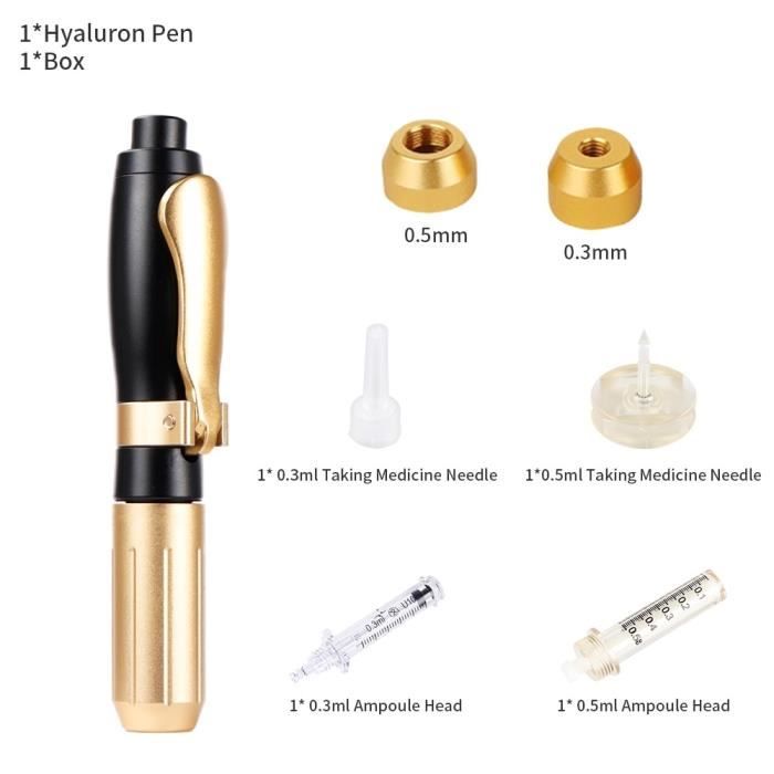 Stylo Costume - Pistolet D'injection Hyaluronique Indolore, Stylo D ...