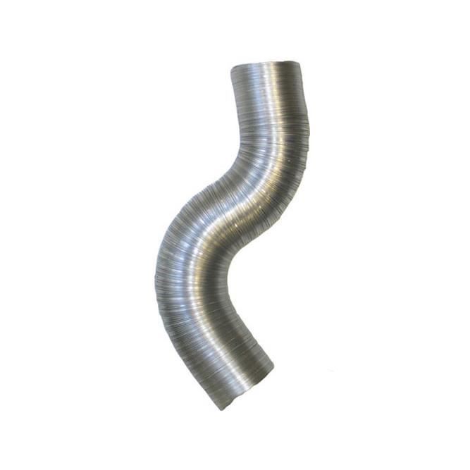 Conduit aluminium extensible 3m Ø130mm pour distribution air chaud ...