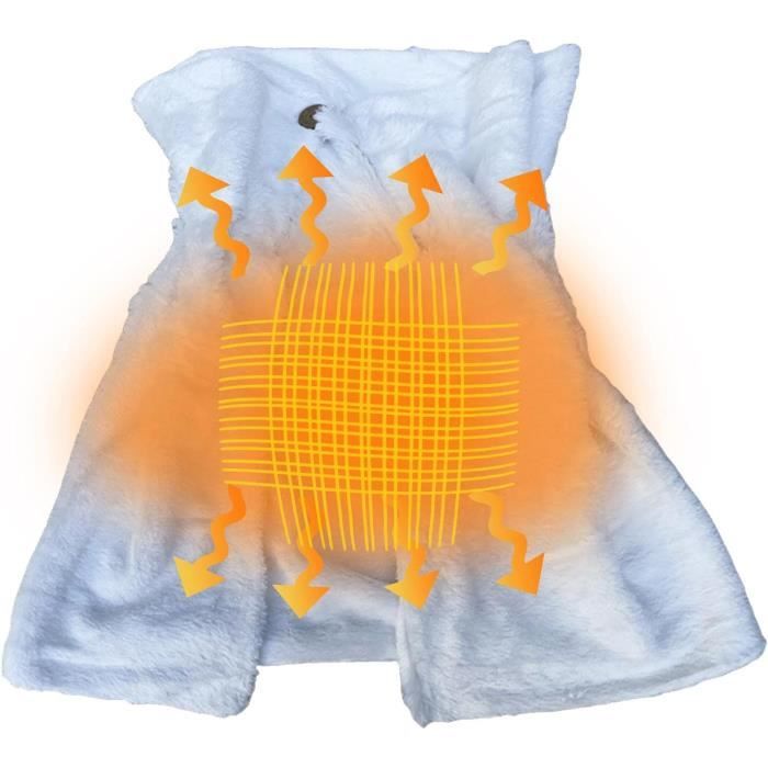 Enveloppement De Châle Chauffé - Châle Électrique Sûr Châle Chauffant Usb - Fournitures D'Hiver ...