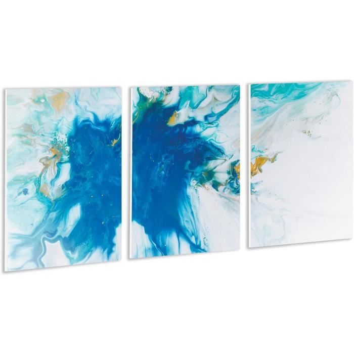 Tableau Marble - 3 Tableaux Pvc 3Mm Rigide Prêt À Accrocher ...