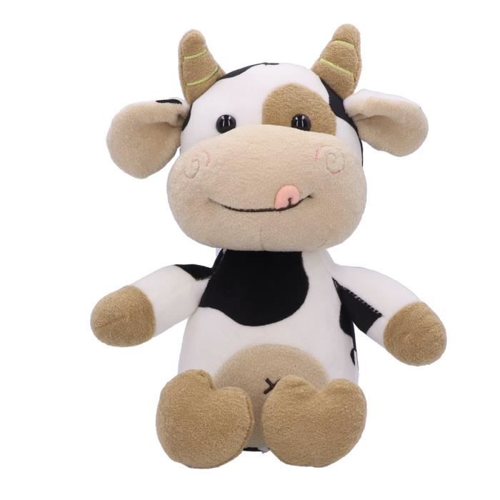 Jouet en peluche vache - LWOWUT - 40 cm - Blanc - Non - 3 ans ...