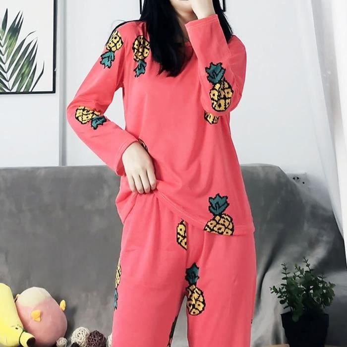 PYJAMA - CHEMISE DE NUIT Ensemble de pyjamas dhiver 1 ensemble de ...