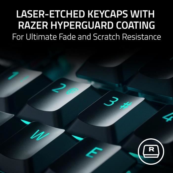 Clavier Gamer - RAZER - DeathStalker V2 - Switchs Rouges - USB-C ...