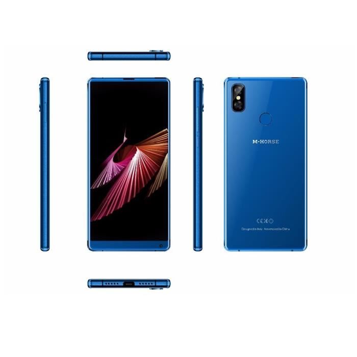 M-horse pure 2 4+64G Smarphone 5.7 Pouces Android Bleu - Cdiscount ...
