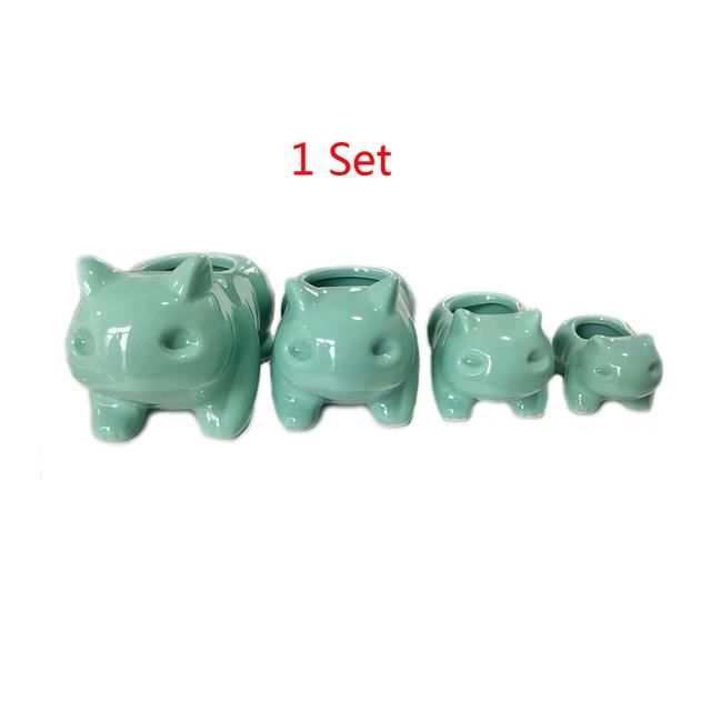 POT DE FLEUR,1 Set--Pot De Fleurs En Céramique, Plantes Vertes ...