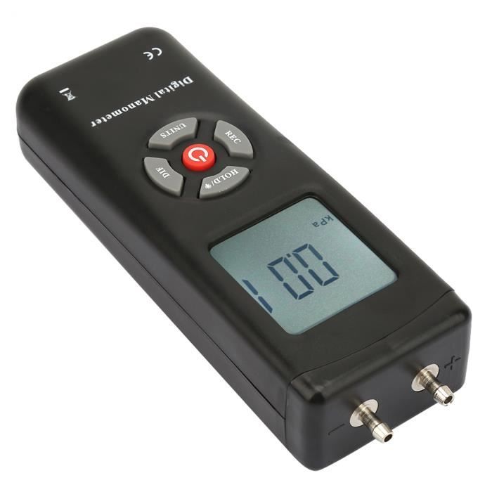 Manomètre numérique Manomètre Testeur de Pression de Gaz Numérique ...