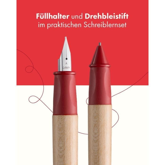 Abc Kit D'Apprentissage D'Écriture Rouge Avec Emballage Cadeau Composé De 1 Stylo D ...