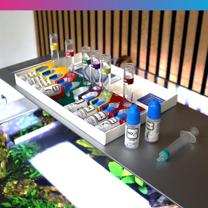Kit de test aquarium - NT Labs 6-en-1 - Ammoniaque - Nitrite - Nitrate ...