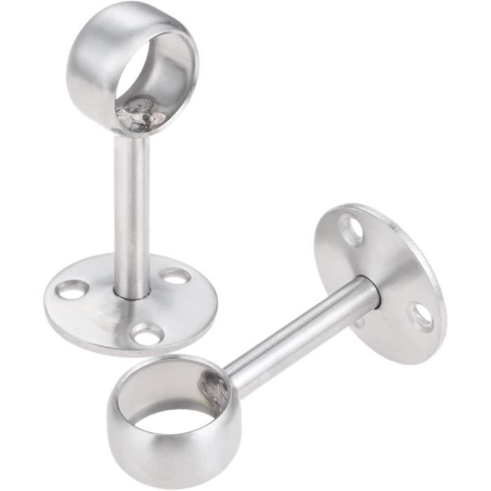 22mm Supports de tringles à Rideaux, Support de Bride de Douille en ...