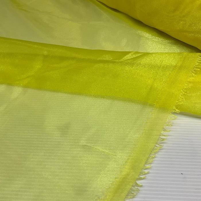 Lot de 1 mètre de tissu en organza léger et transparent pour mariage ...