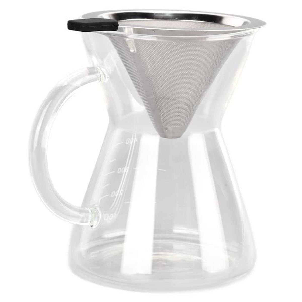 MEI Cafetière en verre goutte à goutte Cafetière en verre de 400 ml ...