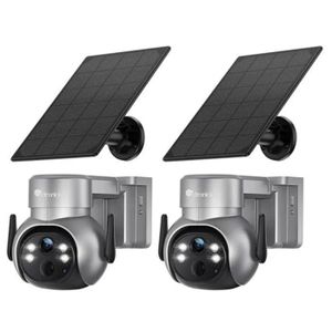 CTronics 4MP 4G Camera surveillance solaire - Cdiscount