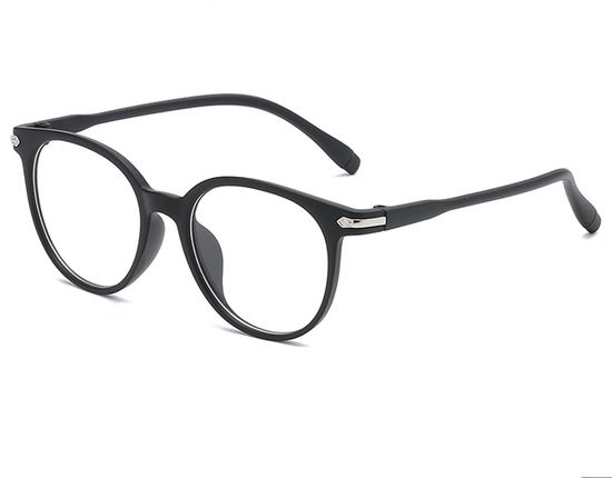 Lunettes anti-lumière bleue à monture ronde transparente pour hommes et ...