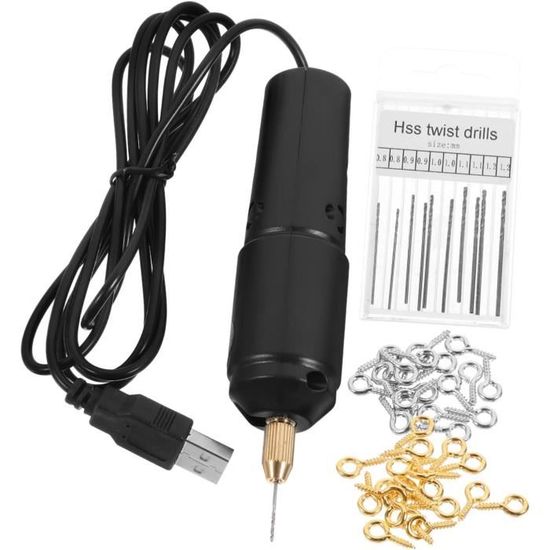 1 Jeu Mini Perceuse Électrique Mini Outil Rotatif Sans Fil Mini ...