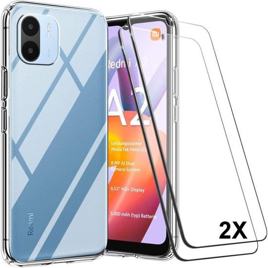 Coque silicone transparente - MASSILIA TECH - XIAOMI REDMI A2 - Souple ...