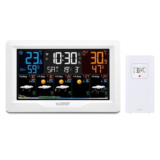 SW403 Station météo colorée J+4 -[S23] - Cdiscount TV Son Photo