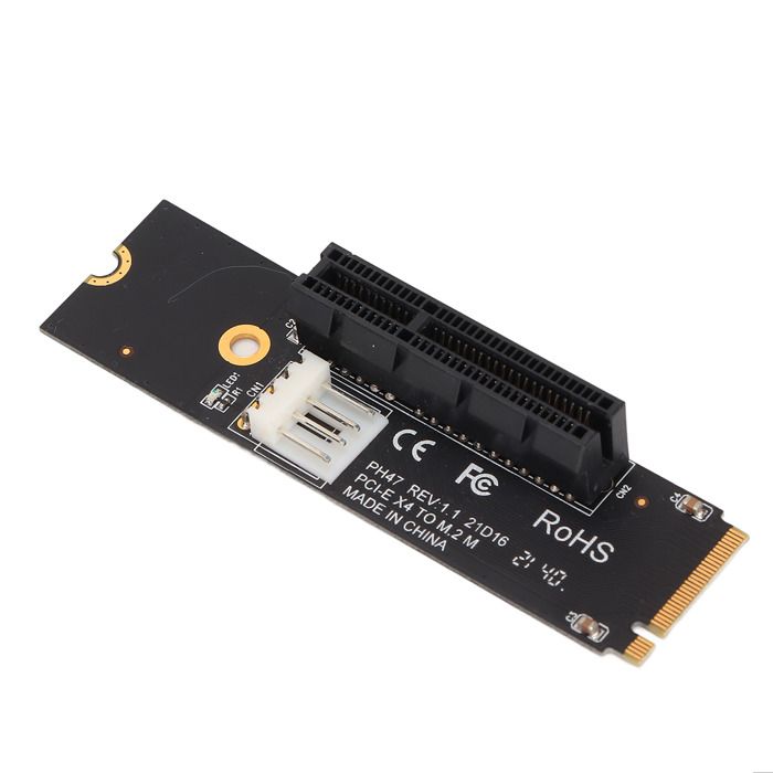 SURENHAP Carte Riser NGFF/M.2 vers PCIE X4 Carte de Montage NGFF/M.2 vers PCIE X4 Carte ...