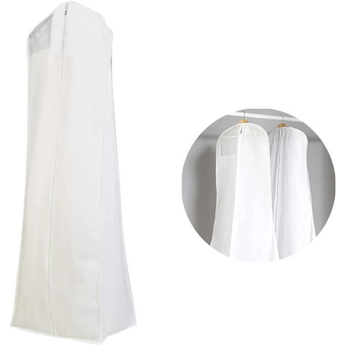 Housse de Robe de Mariée Pliable Respirantes Housses de Vêtements ...
