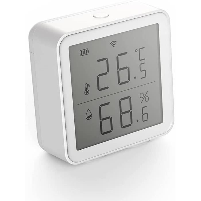Station meteo sans filWiFi Smart Temperature Humidity Sensor Compatible ...
