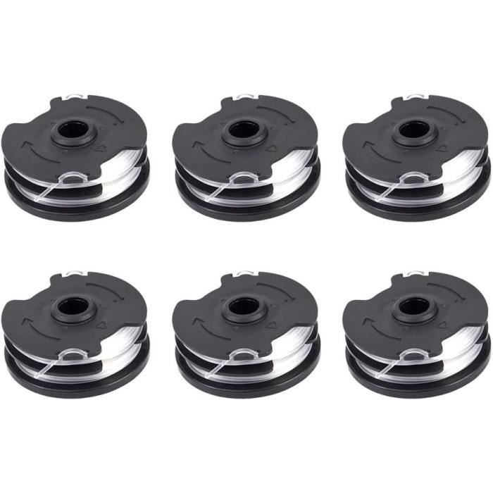 Lot De 6 Bobines De Fil Pour Débroussailleuse Parkside Prta 20-Li C3 Ian351753[w1652 ...