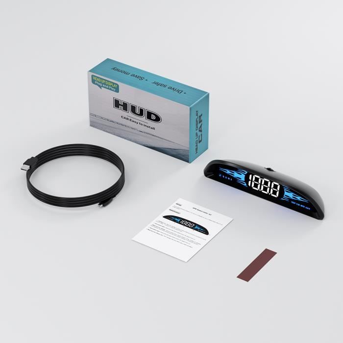 GPS G2 - GEYIREN-Affichage tête haute NipGPS HUD, Compteur de vitesse ...