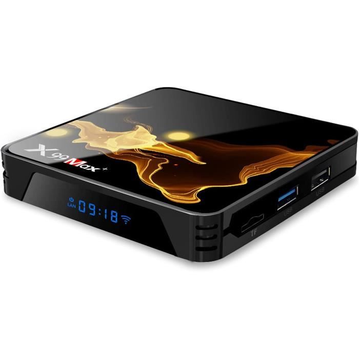 Android TV Box 9.0, la dernière Version de 2021 Android TV Box 4 Go de ...