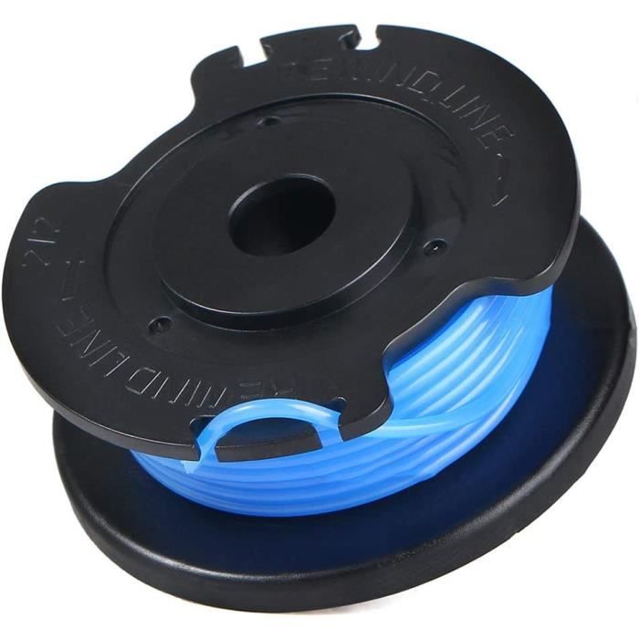 Lot de 6 bobines de fil de rechange pour débroussailleuse Greenworks 29092 292520 pour ...