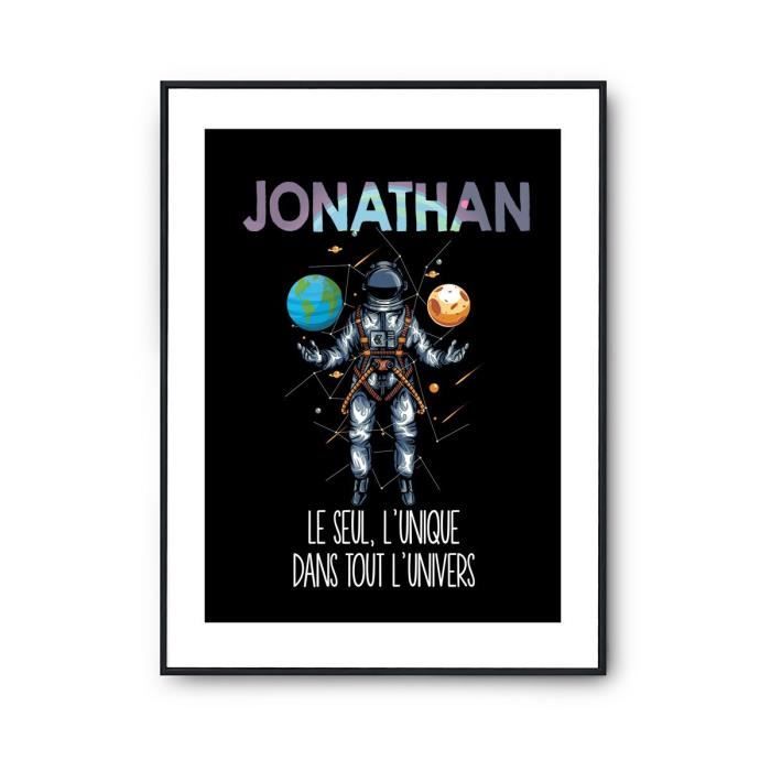 Affiche - Univers - Jonathan - Humour - Décoration murale - Papier ...