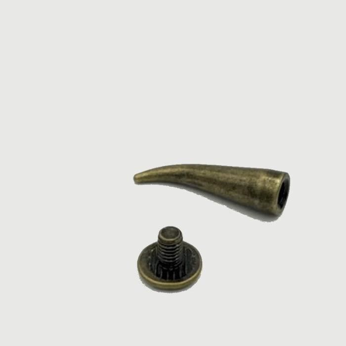 Rivets,Goujons en laiton à longue courbe pour vêtement de cheval avec ...