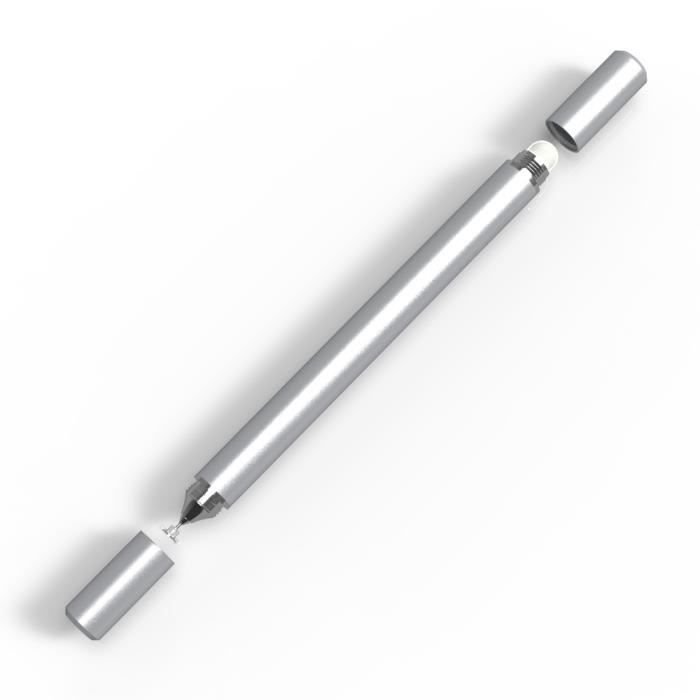 Stylet Tactile Universel - Argent - Compatible Tablette Android et ...