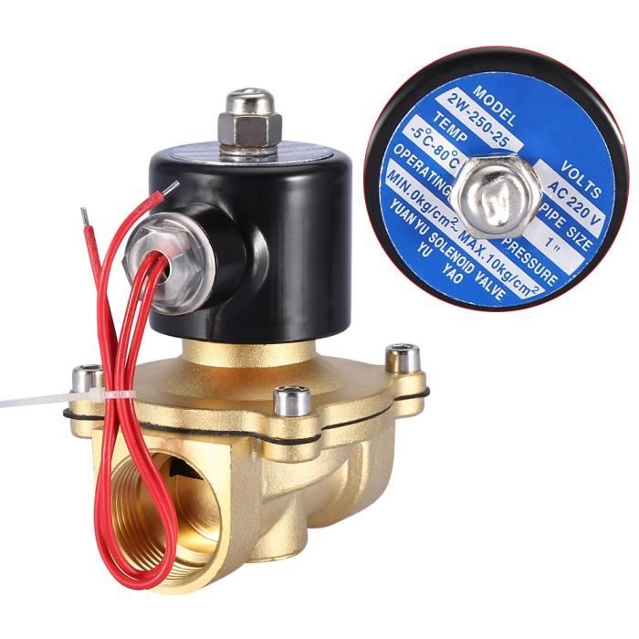 Cikonielf Électrovanne électrique NC solenoid valve, electric solenoid ...