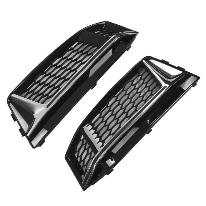 Dilwe Grille antibrouillard Paire Antibrouillard Cache Grille Pare ...