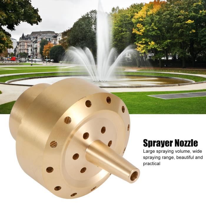 DILWE-Buse de fontaine d'eau buse de pulvérisateur d'arrosage pour ...