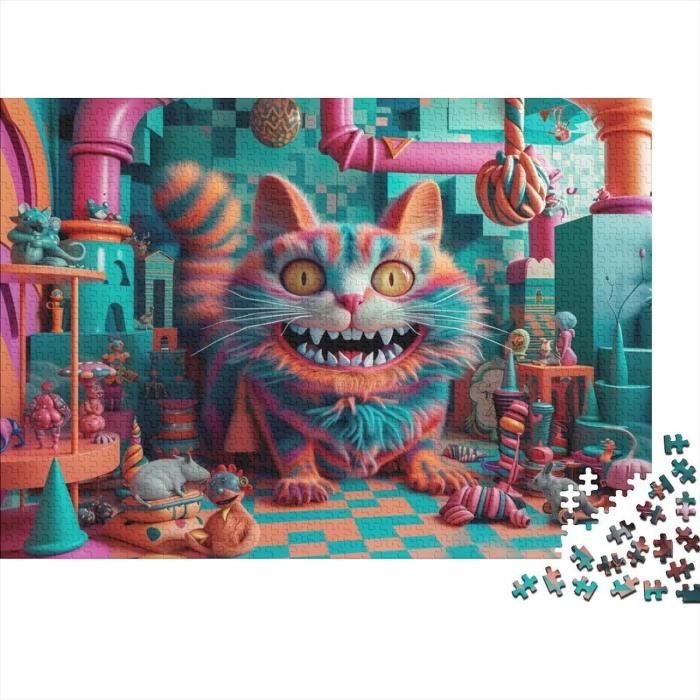 Wonderful Puzzle En Bois Diy De 1000 Pièces Wonderful Puzzle Moderne ...
