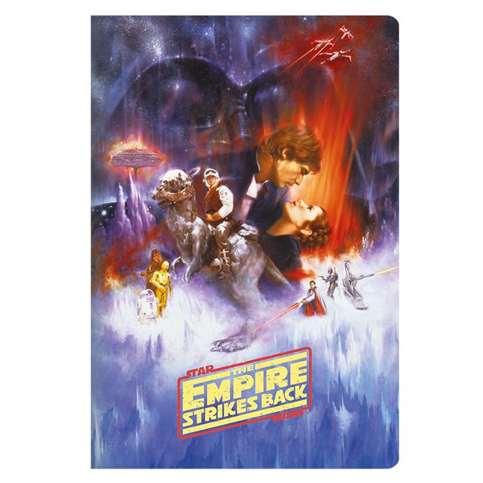 Star Wars - The Empire Strikes Back Carnet de notes A5 - Cdiscount ...