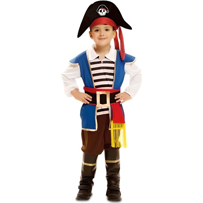 Déguisement Pirate Enfant - Pirate - Garçon - Normes UE - Cdiscount ...
