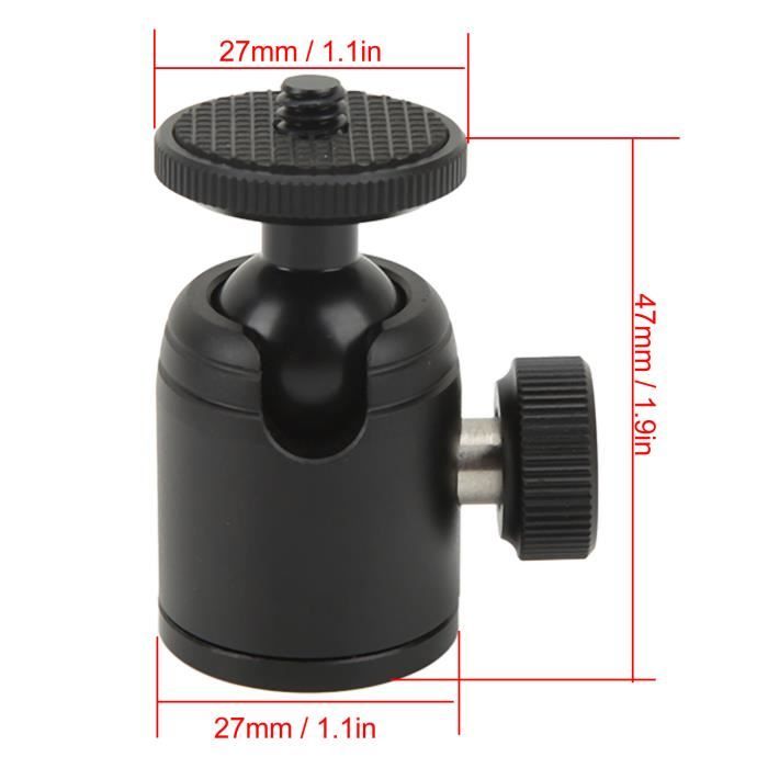 WIP Mini Rotule rotative K18 en alliage d'aluminium pour appareils ...