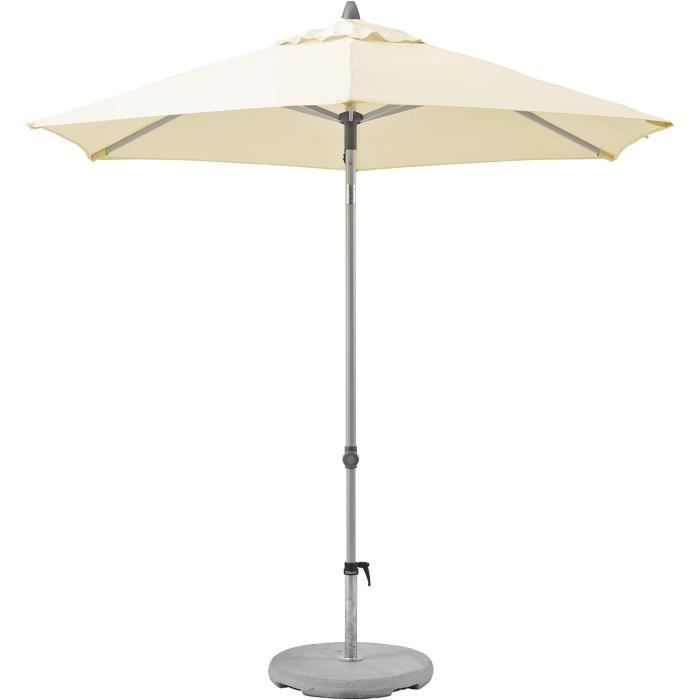 Parasol de jardin Rog Garden-Line, Push Up 250 cm Beige - TRAHOO ...