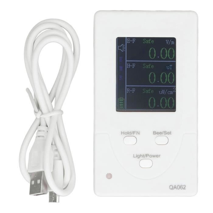 Zerone détecteur EMF Détecteur de rayonnement de champ ...