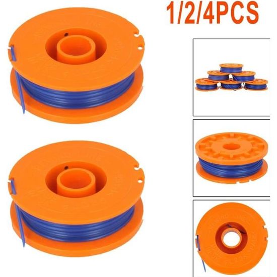 Lot de 4 bobines de fil pour tondeuse à gazon Flymo Mini Trim Multi Trim 200 250 300 FLY020 ...