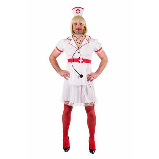 Fun Shack Costume Infirmier Homme, Déguisement Infirmière Adulte ...