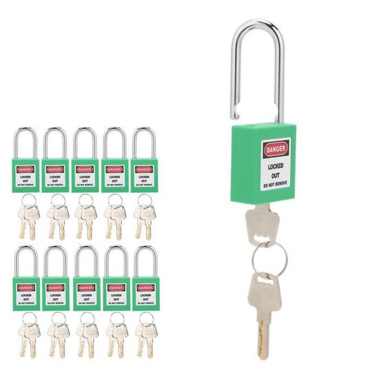 Akozon Verrouillage d'étiquetage 10 ensembles 38mm Lockout Tagout Lock ...