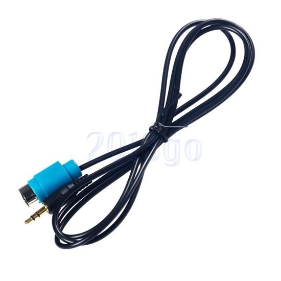 L'interface 3.5mm AUX Input câble adaptateur Fil Pour ALPINE KCE-236B ...