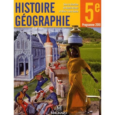Histoire Géographie 5e - Cdiscount Librairie