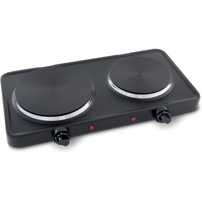Evatronic - Table de cuisson électrique 2 feux - Domino, 2500W, Plaque ...