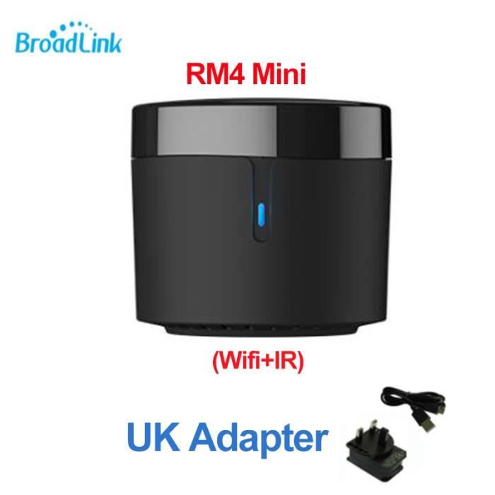 RM4 Mini Royaume-Uni-Mini télécommande universelle Wifi IR pour maison ...