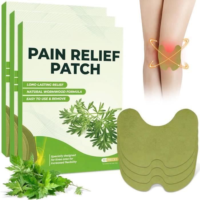 Patch Anti Douleur Genou, 30 Pièces Patch Moxibustion Auto-Chauffant, Patch Chauffant, Pain ...